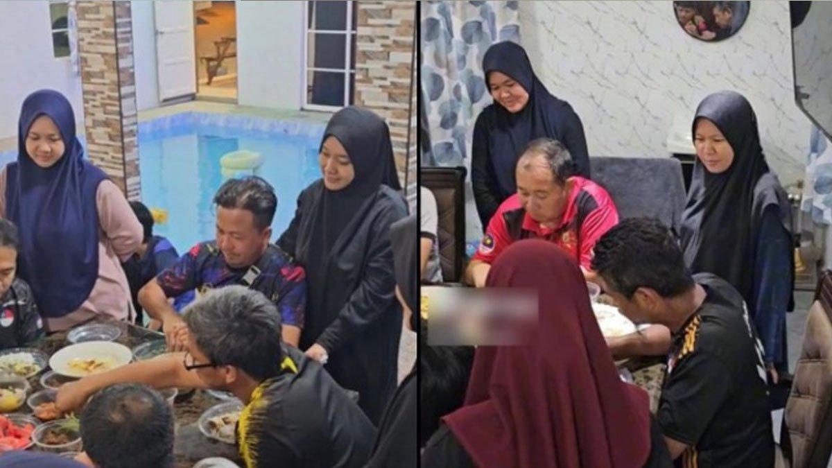 Viral Video Istri Bak Jadi Pelayan di Meja Makan, Suami Muncul Batah Tuduhan, Langsung ...