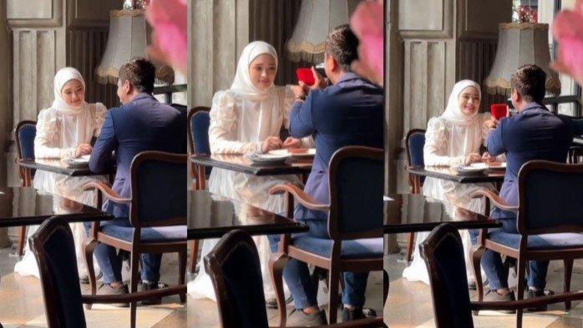 Beredar Video Inara Rusli di Restoran, Pria di Hadapannya Bak Melamar, Warganet Curiga Marketing ...