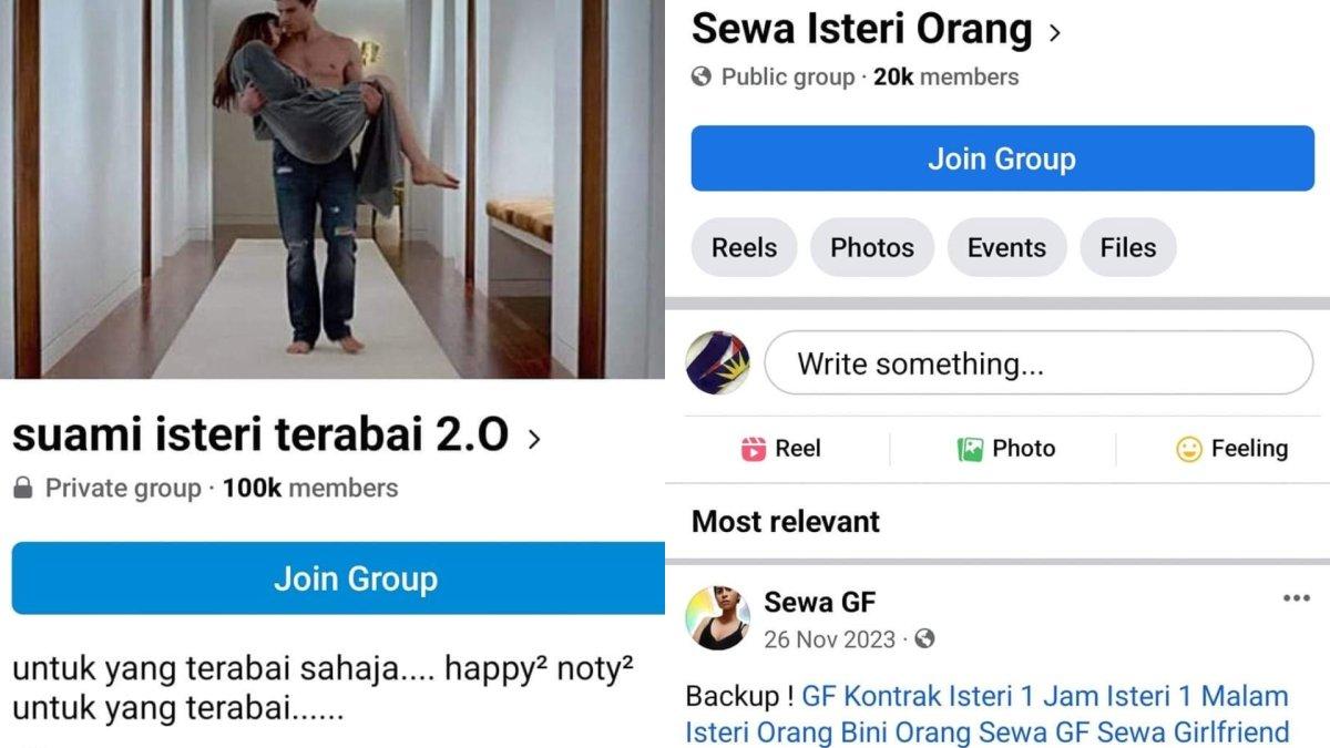 Viral Grup Facebook 'Sewa Istri Orang', Punya Ribuan Anggota, Banjir Kecaman - TribunTrends.com