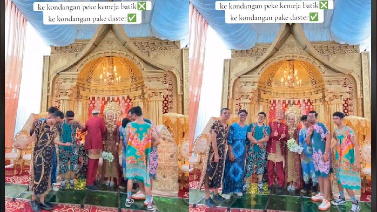Bikin Heboh Pesta! Sekumpulan Pria Datang Kondangan Pakai Daster Emak ... Bikin Heboh Pesta! Sekumpulan Pria Datang Kondangan Pakai Daster Emak ...