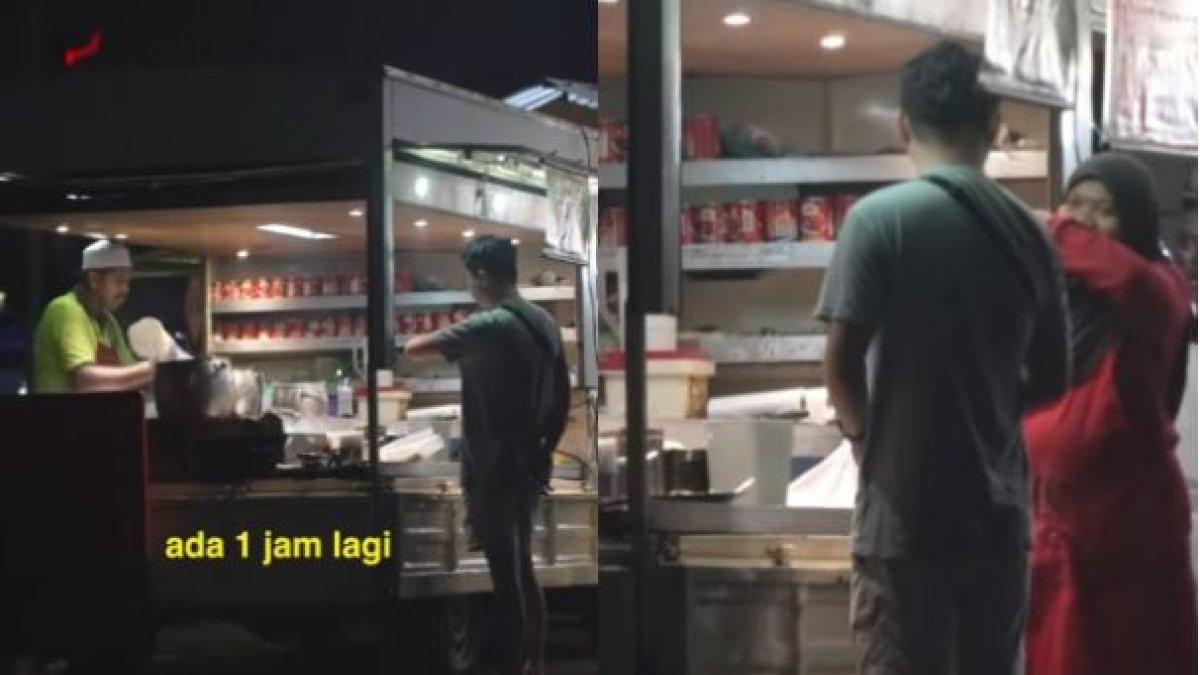 TUAI Pujian, Meski Hamil Besar, Wanita Ini Tetap Temani Suami Jualan ...