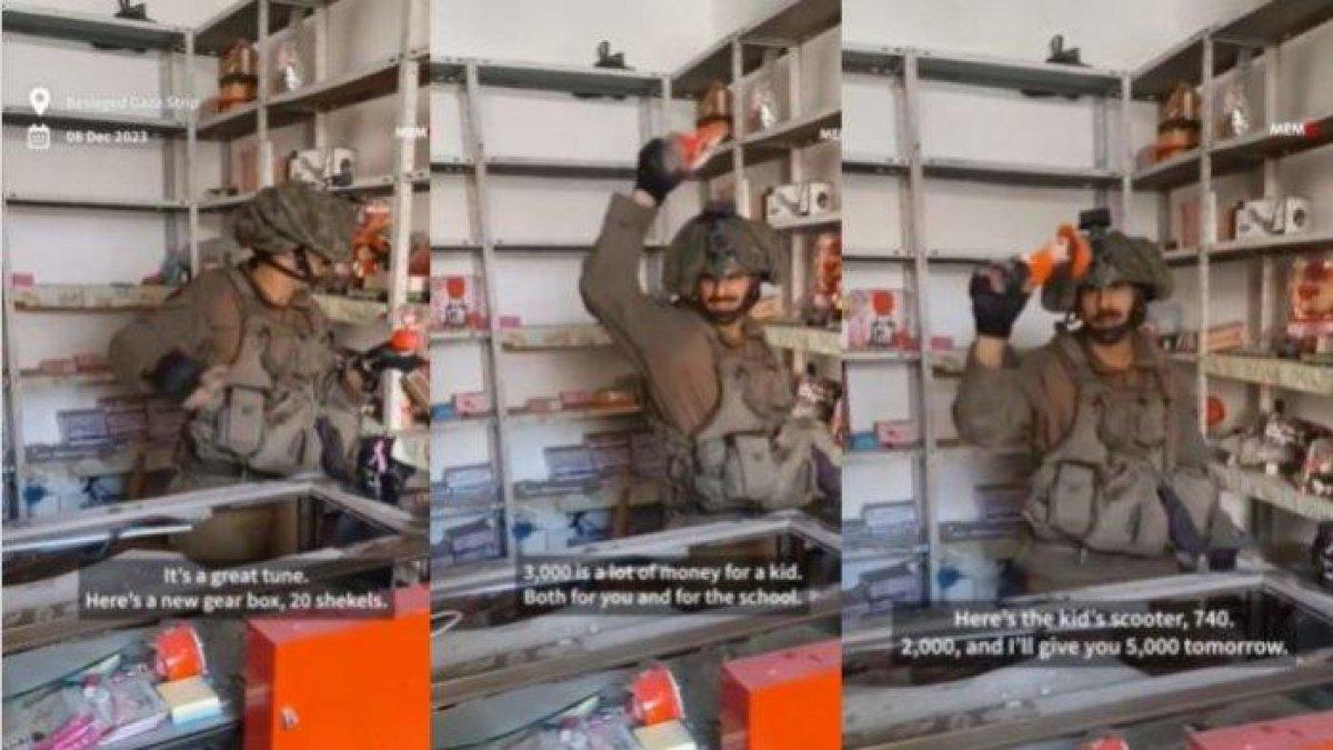Video Tentara Israel di Toko Souvenir Gaza, Aksi Lempar dan Banting ...