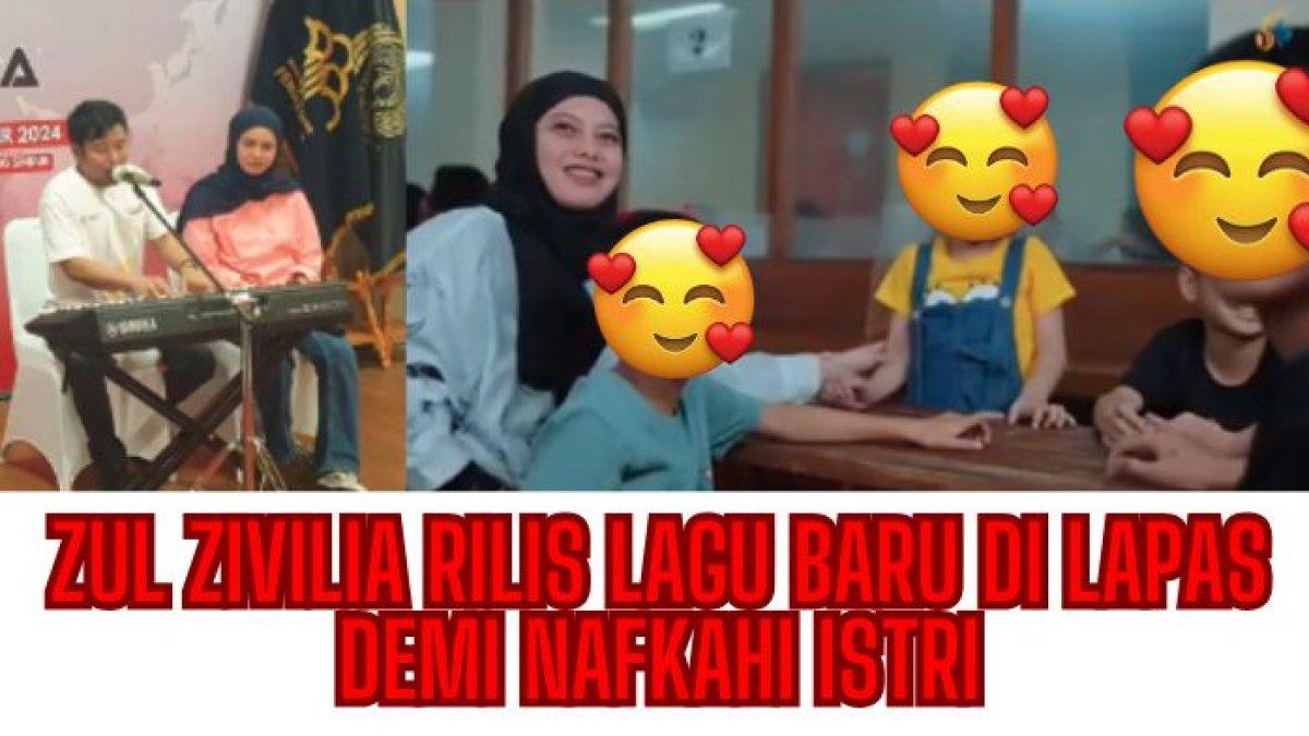 7 Potret Zul Zivilia Rilis Lagu dari Lapas Gunung Sindur Jabar, Demi ...