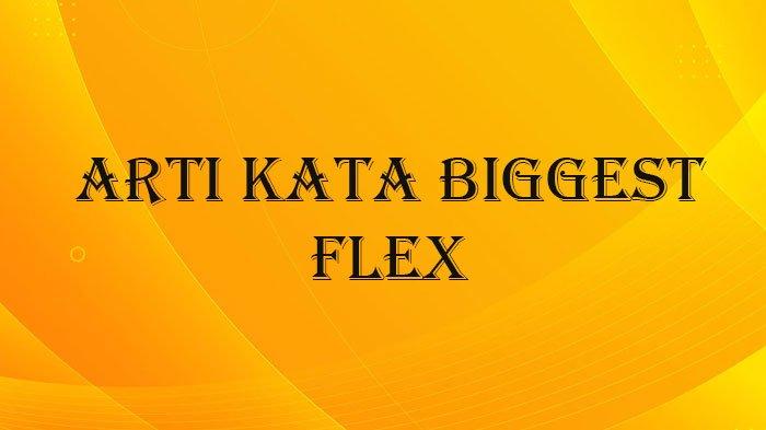 Apa Arti Biggest Flex Istilah Viral TikTok? Banyak Dipakai di Sosmed ...