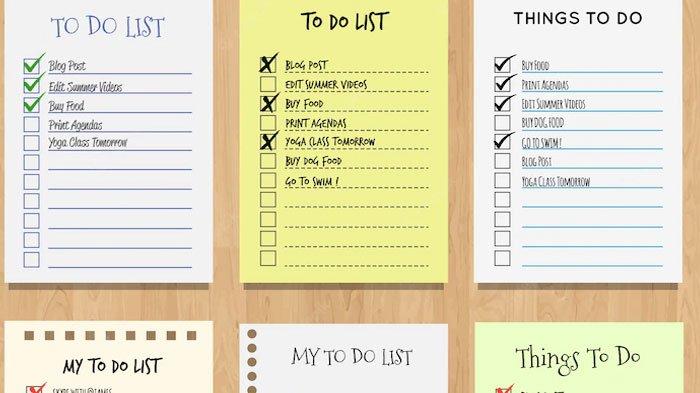 Apa Arti To Do List Istilah Viral TikTok? Benarkah Bikin Tugas Sehari ...