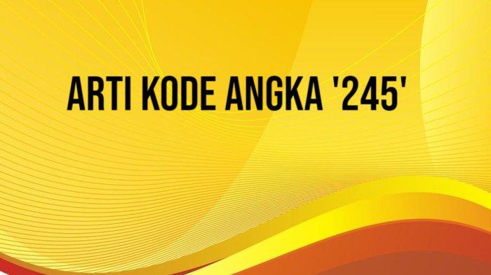 Apa Arti 245 Kode Angka Viral di TikTok? Biasa Dipakai untuk Nyatakan ...