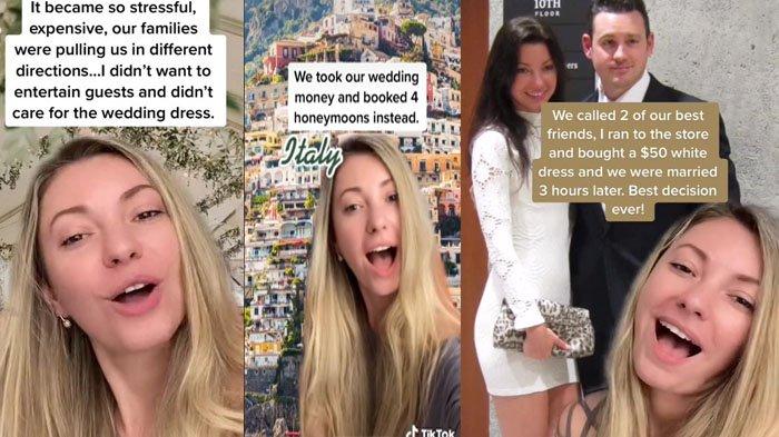 Ogah Uang Habis Tuk Resepsi Mewah Gadis Ini Nikah Tanpa Tamu Kini