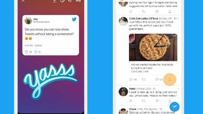 TAK PERLU Repot Screenshot, Kini Bisa Bagikan Unggahan Twitter ke ...