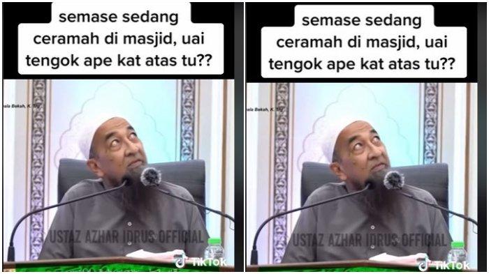 'Ya Allah' Jemaah Khawatir, Ustaz Mendadak Terdiam saat Ceramah Sambil ...