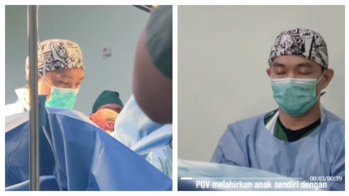 'Pasien Spesial' Cerita Dokter Kandungan Bantu Istri Melahirkan Cesar, Wajah Haru Sambut Tangis ...