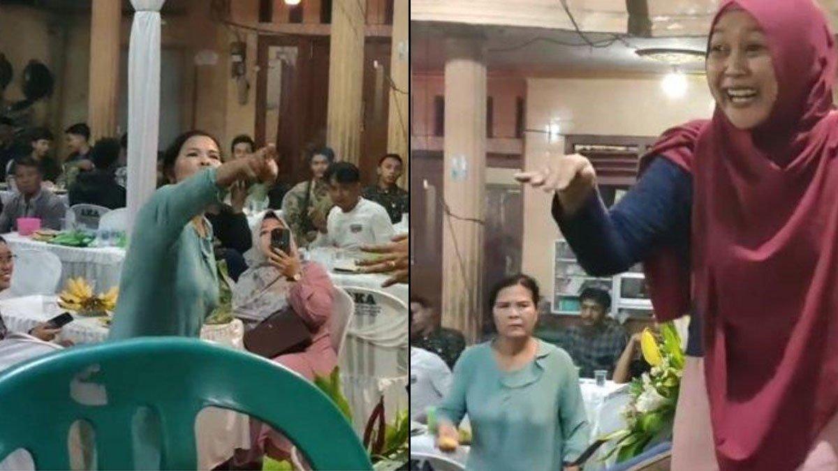 Tak Tahu Malu! Emak-emak Asyik Joget Saat Ditagih Utang, Akhirnya ...