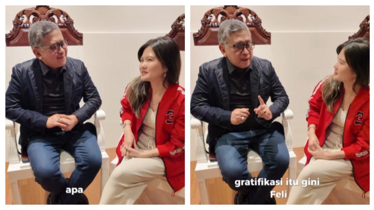 Tiba-tiba Felicia Tissu Ketemu Sekjen PDIP Hasto Kristiyanto, Bahas ...