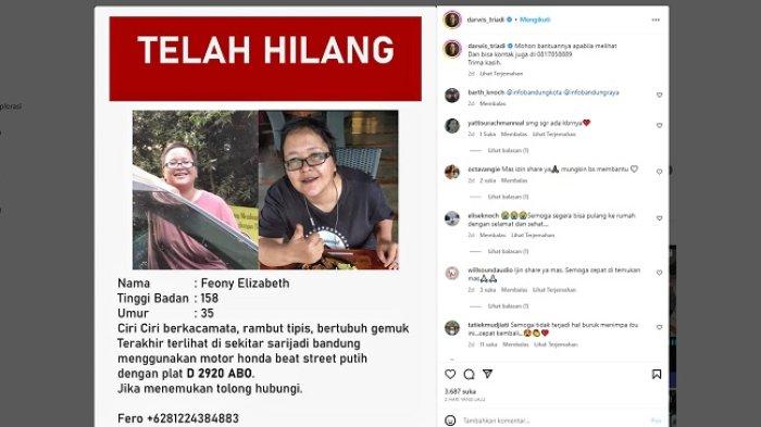 Ciri-ciri Fisik Feony Elizabeth, Anak Aktor Barry Prima Hilang Sejak 10 April, Ini Potret ...