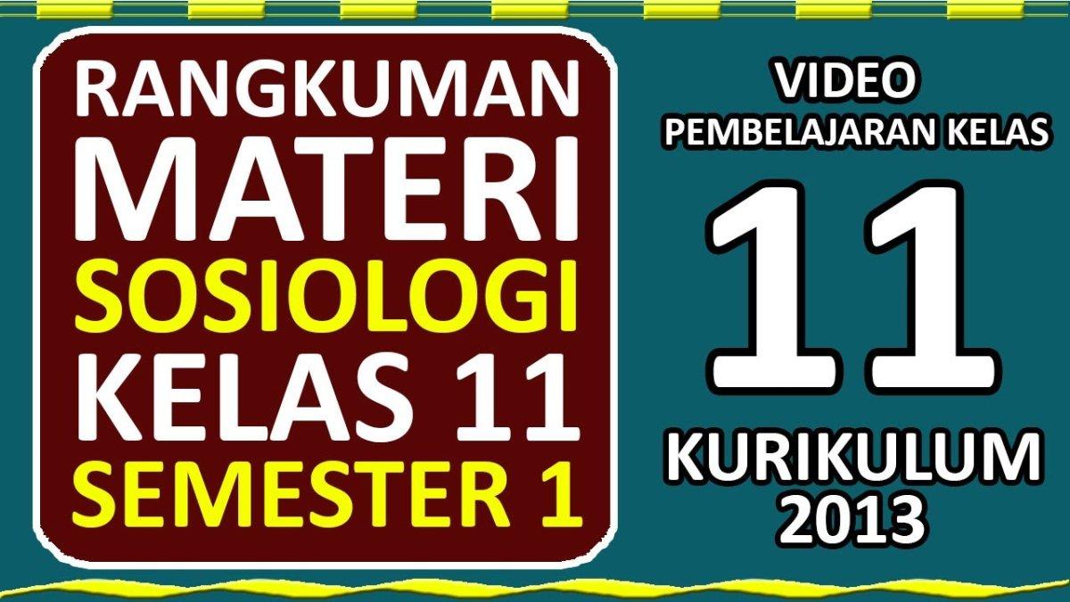 50 Soal & Kunci Jawaban Sosiologi Kelas 11 SMA Semester 2: Prinsipnya Kelompok Sosial Adalah ...