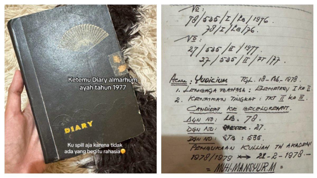 Anak Cewek Ini Temukan Buku Diary Ayahnya, Isinya Bikin Kagum dan ...