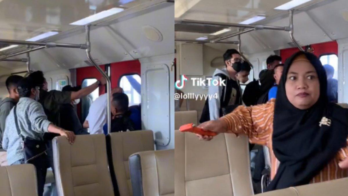 VIRAL Leher Pria Terjepit Pintu KA Bandara YIA, Penumpang Histeris 'Gatau Kenapa Bisa Nyangkut ...