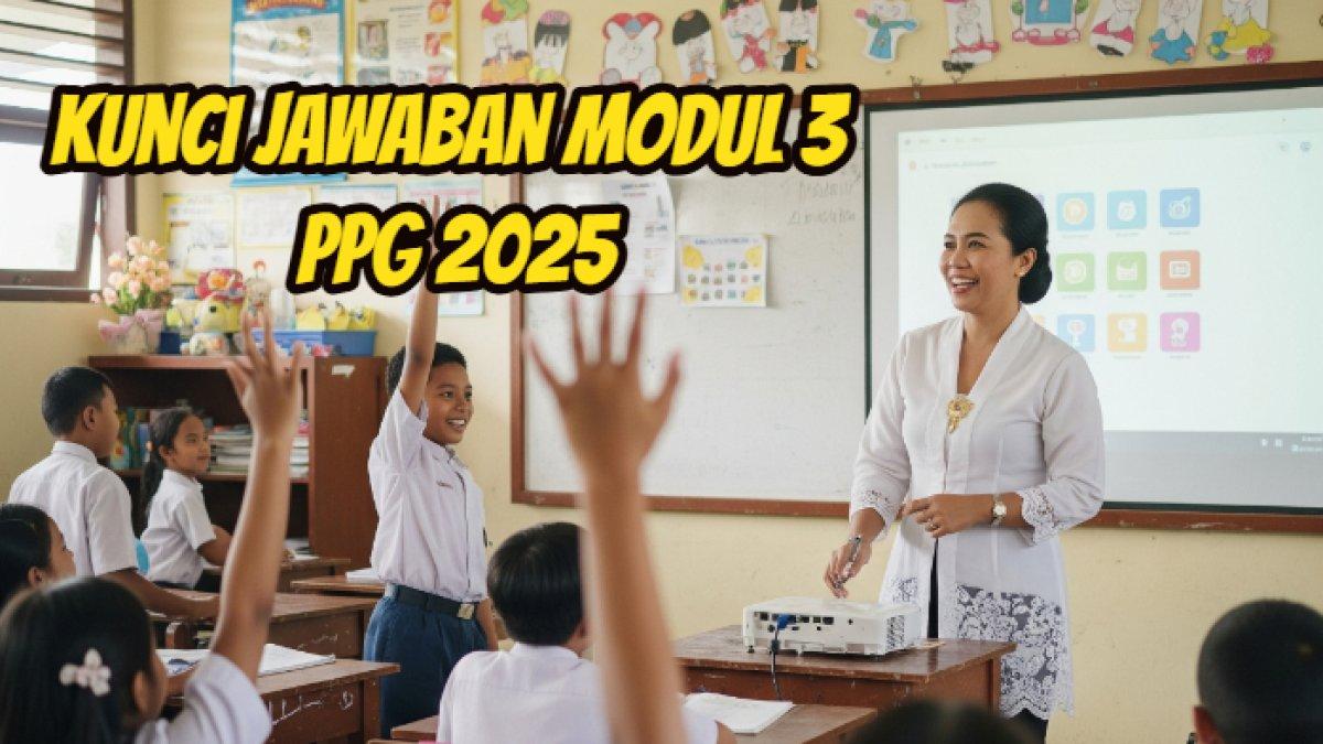 Menerapkan Pendidikan Nilai dalam Kehidupan Pribadi dan Kegiatan Pembelajaran, Jawaban Modul 3 ...