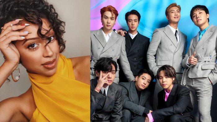 Liza Koshy Cerita di Balik Reaksi Heboh Umumkan BTS Jadi Pemenang, Kian ...