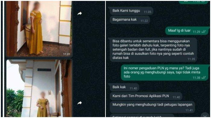 HATI-HATI! Mama Muda Ditipu Oknum Ngaku Petugas PLN, Diminta Kirim Foto ...