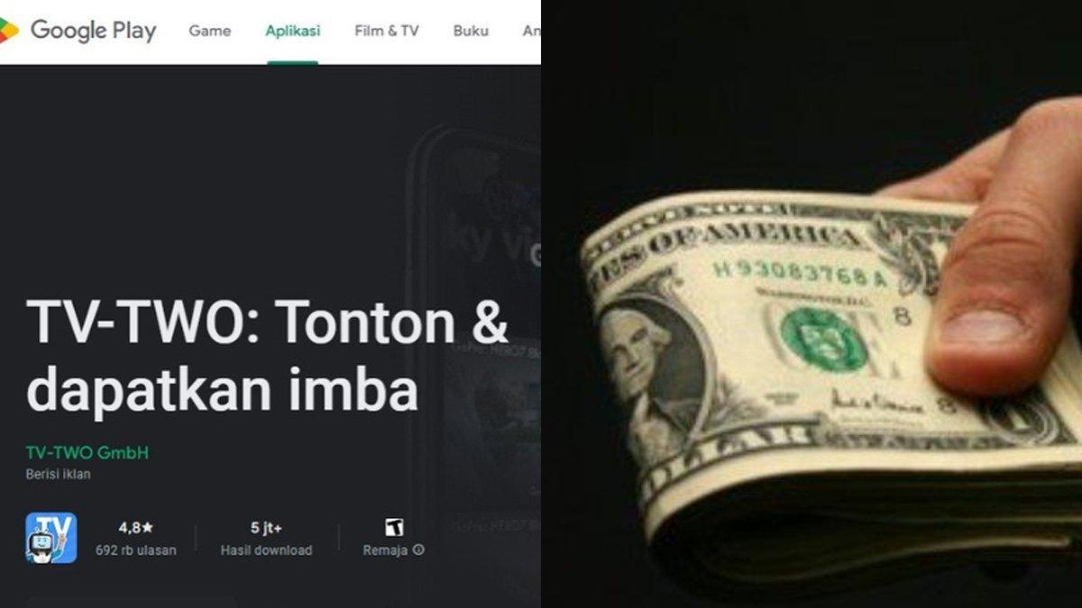 Cara Menghasilkan Uang dari Aplikasi Penghasil Cuan TV TWO, Modal Rebahan dan Nonton Video ...