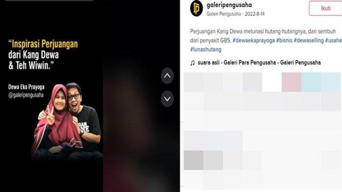 'SEMUA Orang Meninggalkan Saya' Dewa Eka Prayoga Dulu Banggakan Wiwin Supiyah, Kini Malah Cerai ...