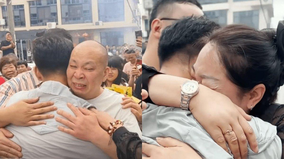 33 Tahun Terpisah, Tangis Pasutri di China Pecah Bertemu Anak, Selama Ini Dikira Sudah Meninggal ...