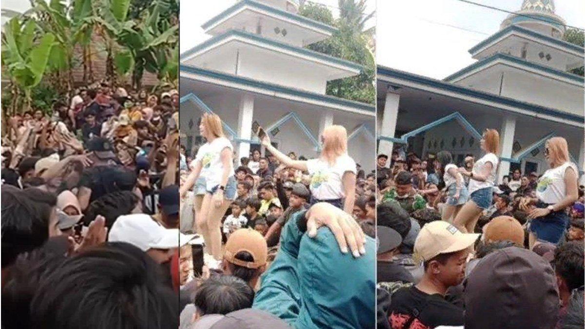 Astaga! Parade Sound System Digelar di Samping Masjid Lumajang, 3 Wanita Seksi Joget, Tuai ...