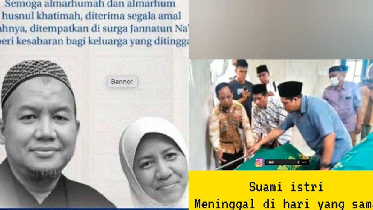 Sehidup Semati, Sosok Suami Istri Meninggal Hanya Beda 7 Jam, Makam ...