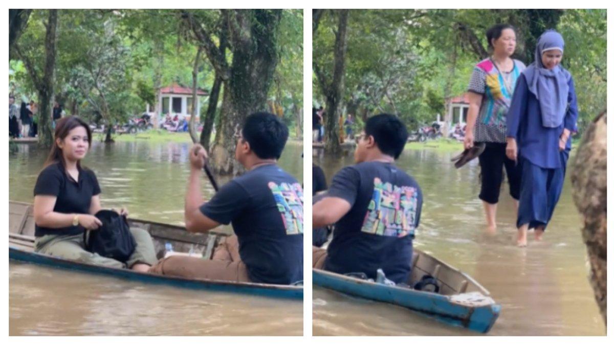 Pasangan Muda Romantis Naik Perahu Berdua, yang Lihat Kesal, Ternyata ...