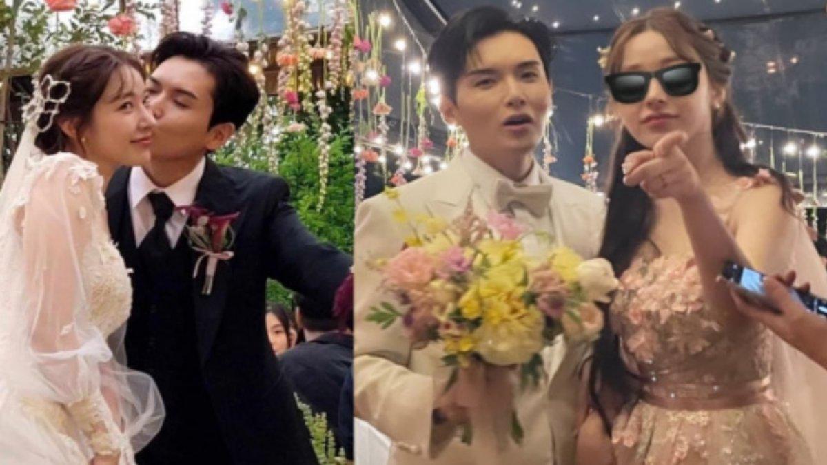 5 Foto Pernikahan Ryeowook & Ari Eks Tahiti, Ajang Reuni Super Junior, Heechul Cs Nyanyi Sorry ...