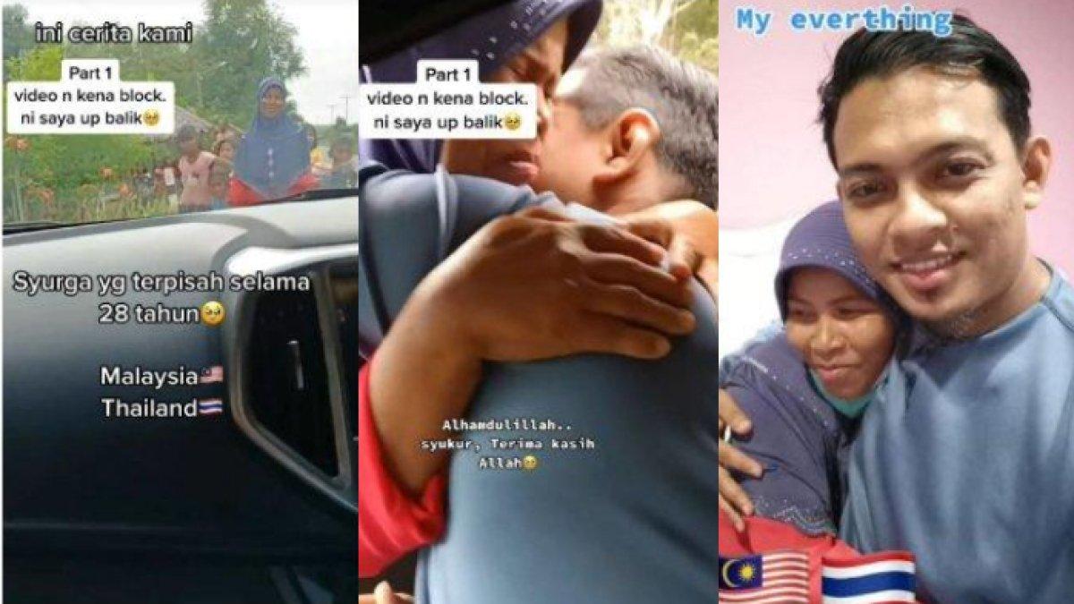 MENGIRA 28 Tahun Ditelantarkan, Pria Malaysia Akhirnya Temukan Ibu di Thailand, Fakta Terkuak ...