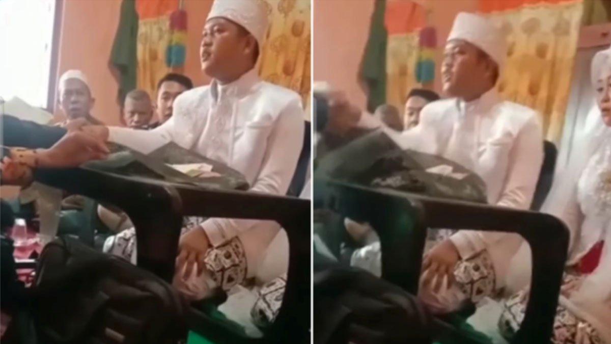 'Duar' Kaca Meja Pecah saat Ijab Kabul, Pengantin Pria Terlalu Semangat, Saksi Kaget ...