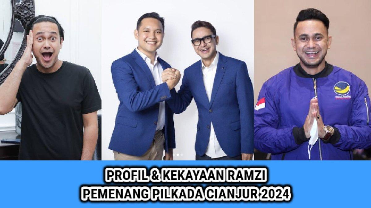 Profil & Kekayaan Ramzi, Host yang Menang di Pilkada Cianjur 2024 Didampingi Wahyu: Jagoan ...