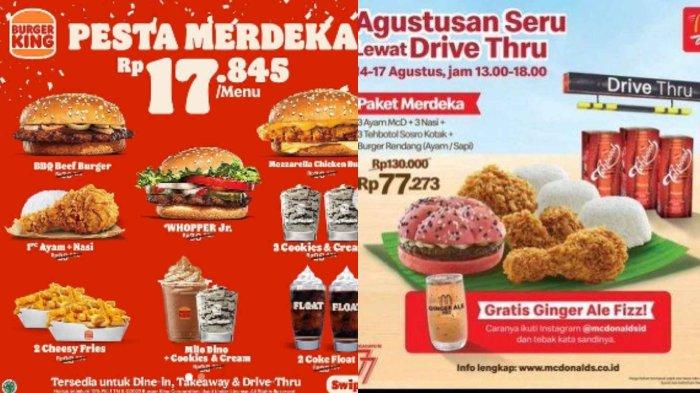 PROMO HUT RI Ke-77 Meriahkan Hari Kemerdekaan, Ichiban Sushi Rp 17 Ribu, Ada McDonald Paket ...