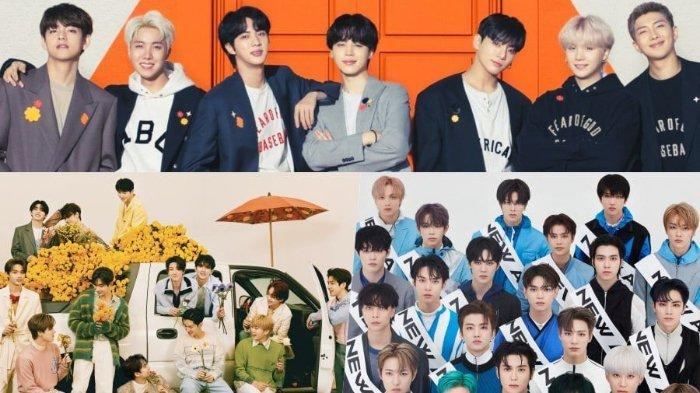 Ranking Reputasi Brand Boy Group Bulan Januari 2022, BTS di Posisi Teratas, Disusul SEVENTEEN ...