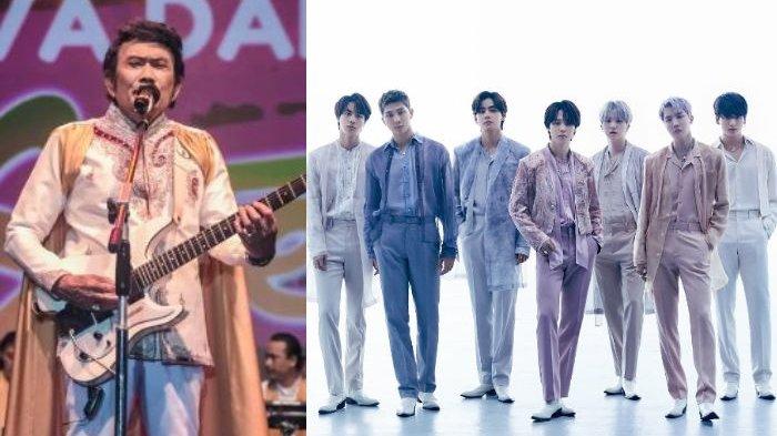 MOMEN Rhoma Irama dan Soneta Grup Bawakan Lagu BTS Berjudul 'Butter', Raja Dangdut: Setengah ...