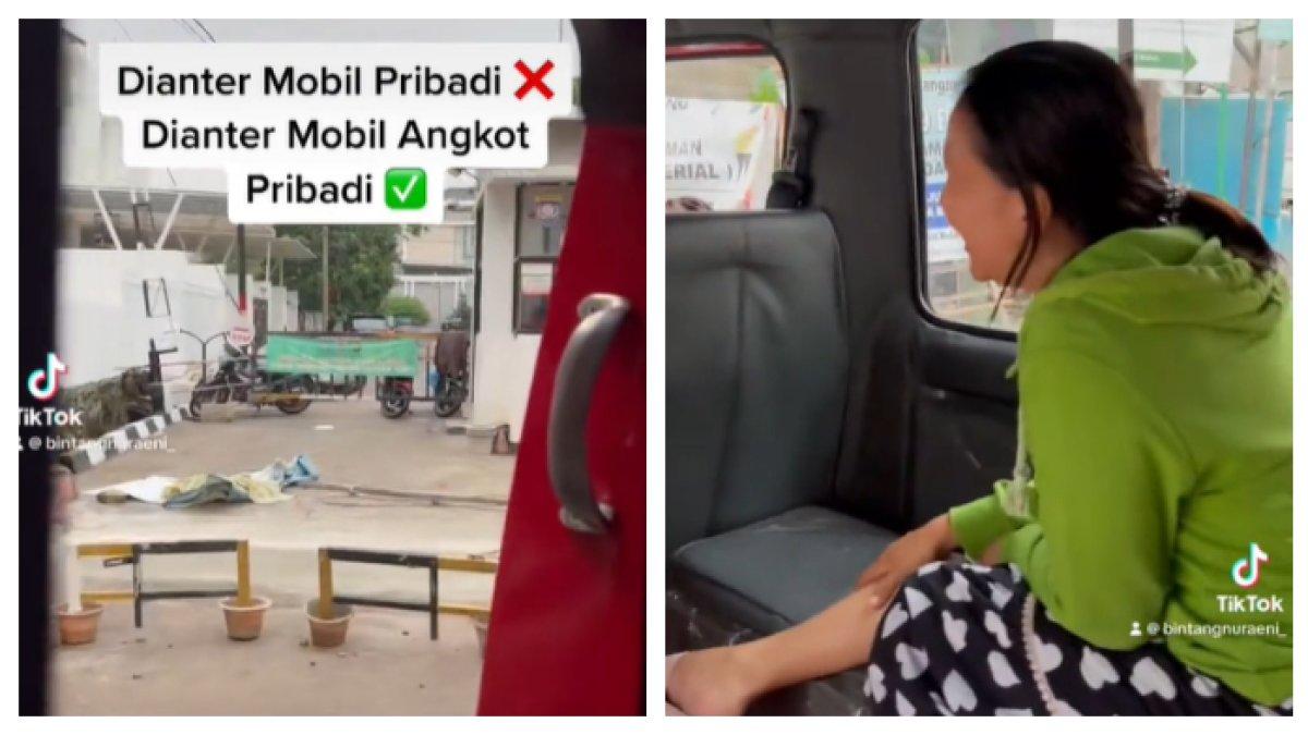 Cewek Ini Kesusahan Cari Taksi, Endingnya Bikin Takjub, Sewa Angkot ...