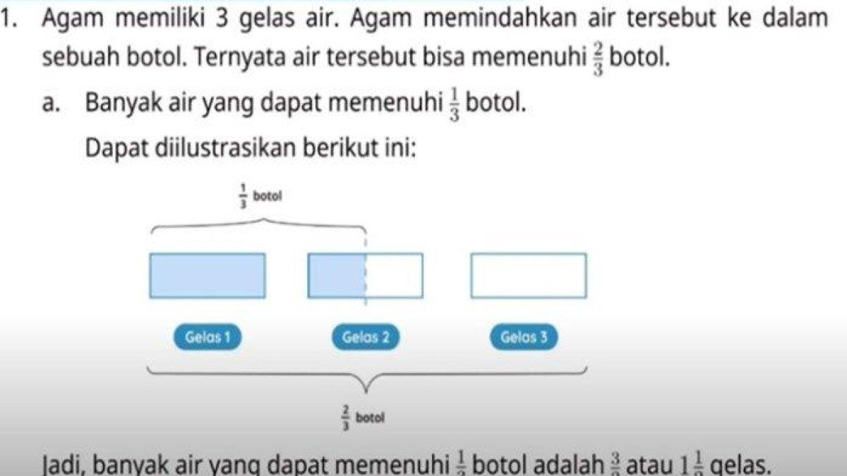 Kunci Jawaban Matematika Kelas 6 Halaman 40-44, Pecahan dan Desimal - Halaman all - TribunTrends.com