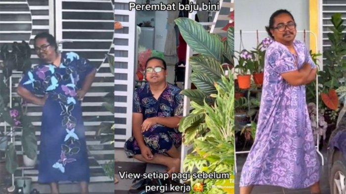 Terlalu Nyaman! Suami Ketagihan Pakai Daster Istri, Dibelikan Motif ...