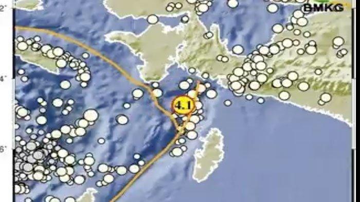 Gempa Guncang Maluku Pagi Ini Rabu 3 Mei 2023, Magnitudo 4,1 SR, Cek Info BMKG Selengkapnya ...
