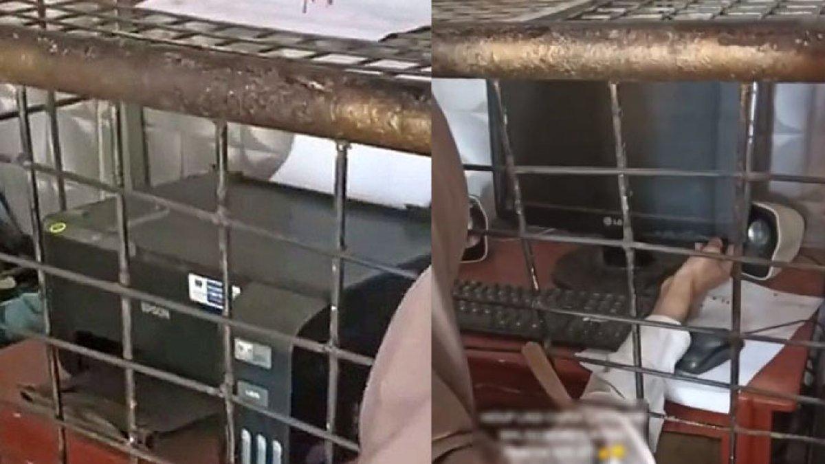 ANTI Maling, Komputer 'Dikandang' Besi Tebal Agar Tak Hilang, Cara ...