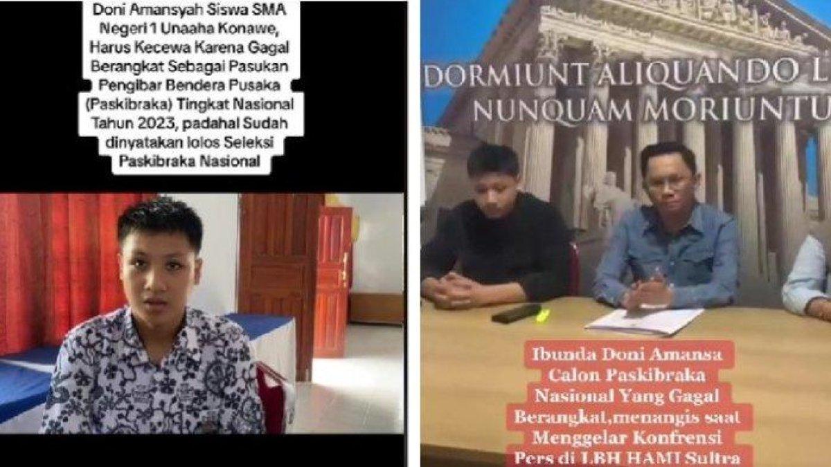 Curhat Doni Amansa, Lolos Seleksi Paskibraka Nasional, Mendadak Diganti ...