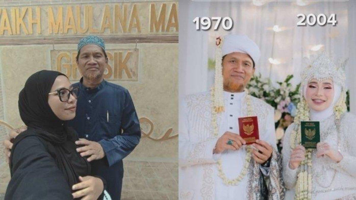 SOSOK Pebriyanti Hariansyah, Gadis 19 Tahun Dinikahi Pria 53 Tahun, Tetap Romantis Meski Dicibir ...