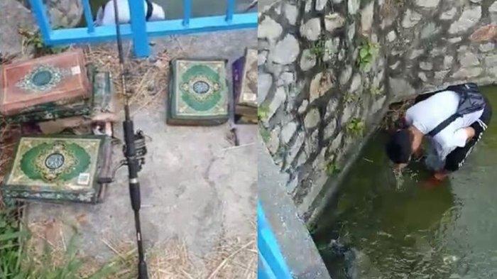 AKSI Tak Terpuji OTK, Beberapa Alquran Ditemukan di Parit, 8 Orang Diamankan Polisi,Termasuk ...