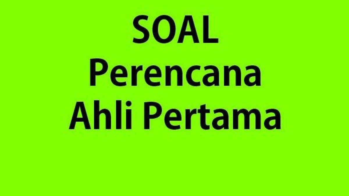 Ini Dia Kunci Jawaban Soal Kisi-Kisi PPPK Teknis Perencana Ahli Pertama - TribunTrends.com