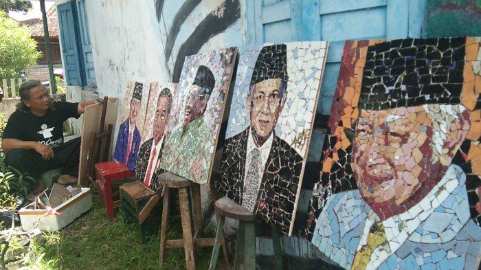 Limbah Keramik Jadi Karya Seni Mozaik Unik - TribunJogja Travel