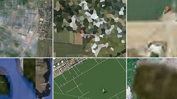 6 Lokasi yang Disensor dalam Peta Google Earth dari Publik, Ada Apa di ...