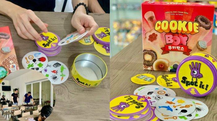Serunya Main Board Game Cookie Box dan Spot It di Win StreaX Lampung ...
