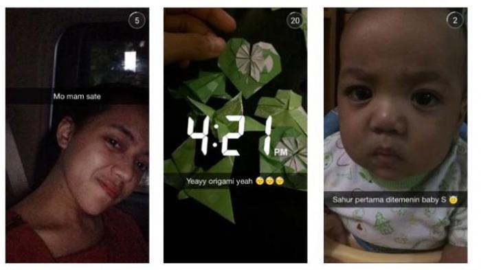 Alasan Snapchat Mulai Digemari Nitizen di Indonesia - TribunNews.com