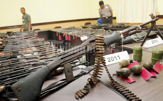 Polisi Ajak Warga Berantas Peredaran Senjata Api Rakitan - TribunNews.com
